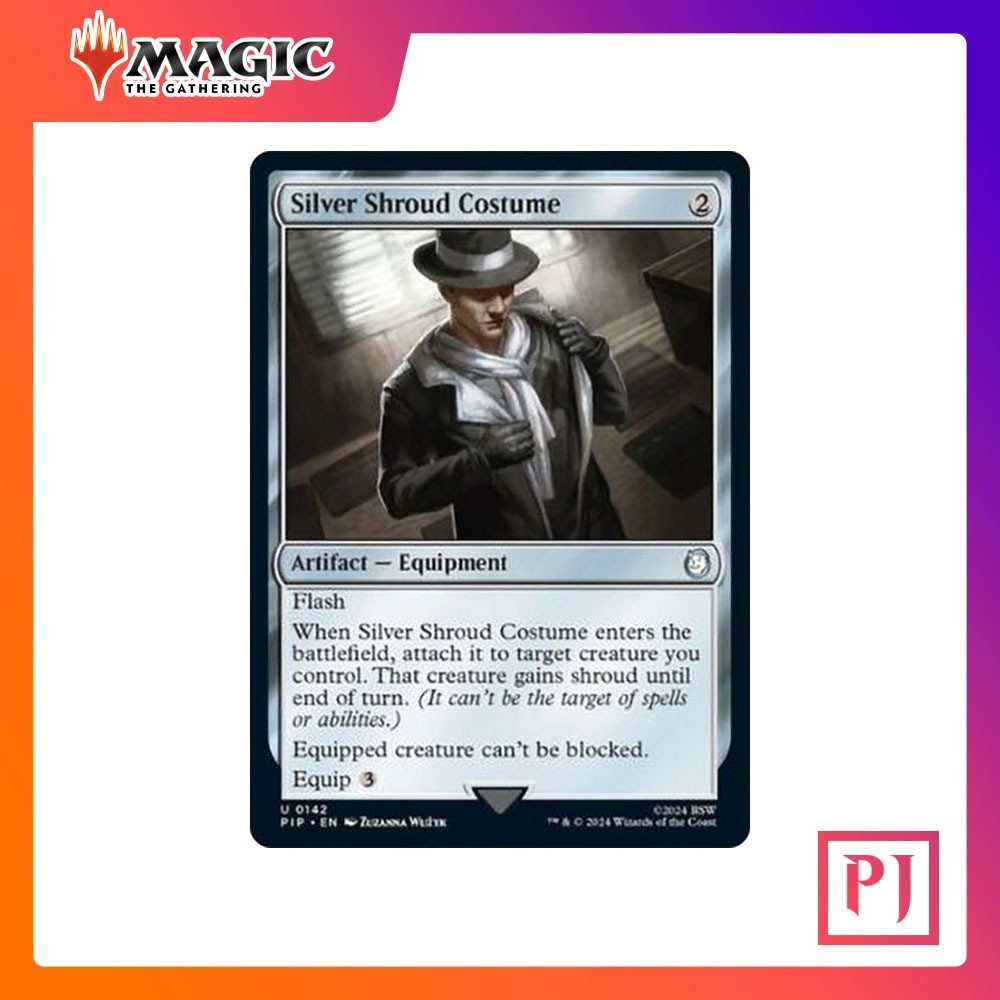 [MTG] Silver Shroud Costume - Fallout Commander [PIP] [ARTIFACT] [UNCOM ...