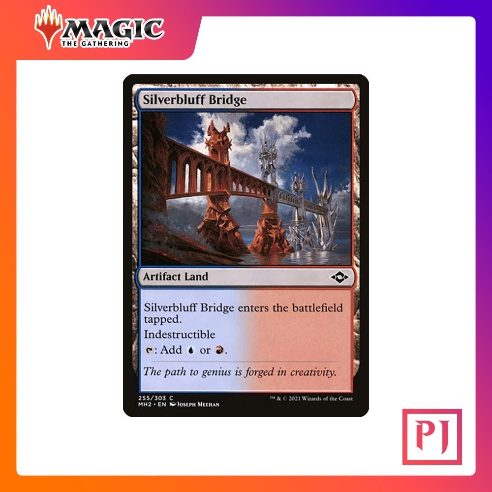 [MTG] Silverbluff Bridge [MH2] [LAND] [COMMON] [NORMAL] [ENG] (การ์ดเม ...