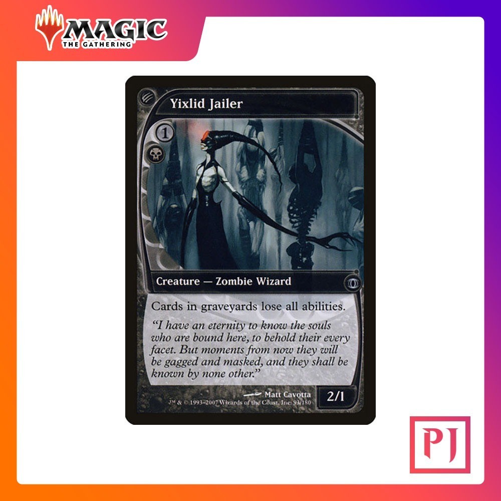[MTG] Yixlid Jailer [FUT] [BLACK] [UNCOM] [NORMAL] [ENG] (การ์ดเมจิค ...