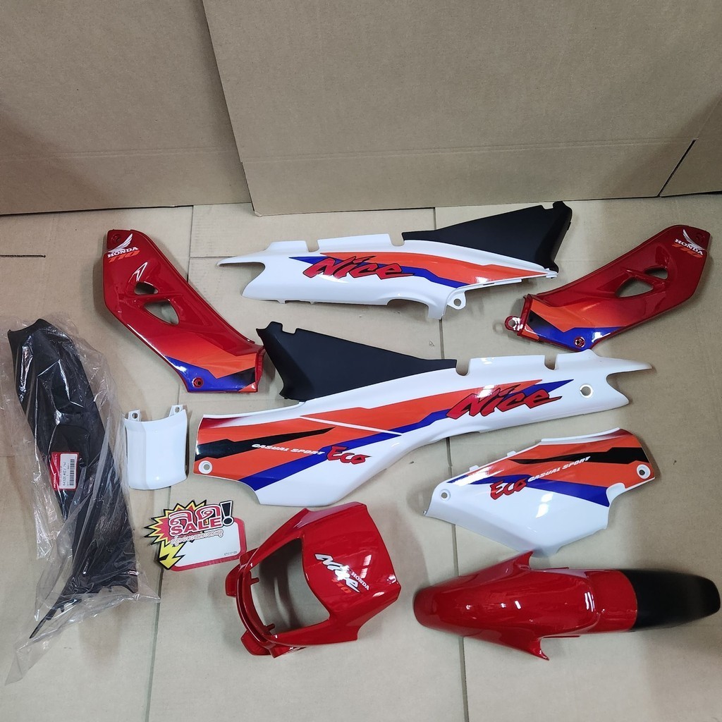 nice รุ่นแรก nice 110 ท้ายwave ชุดสีมอเตอร์ไซค์ กาบรถ เฟรมรถ แฟริ่งรถ ...