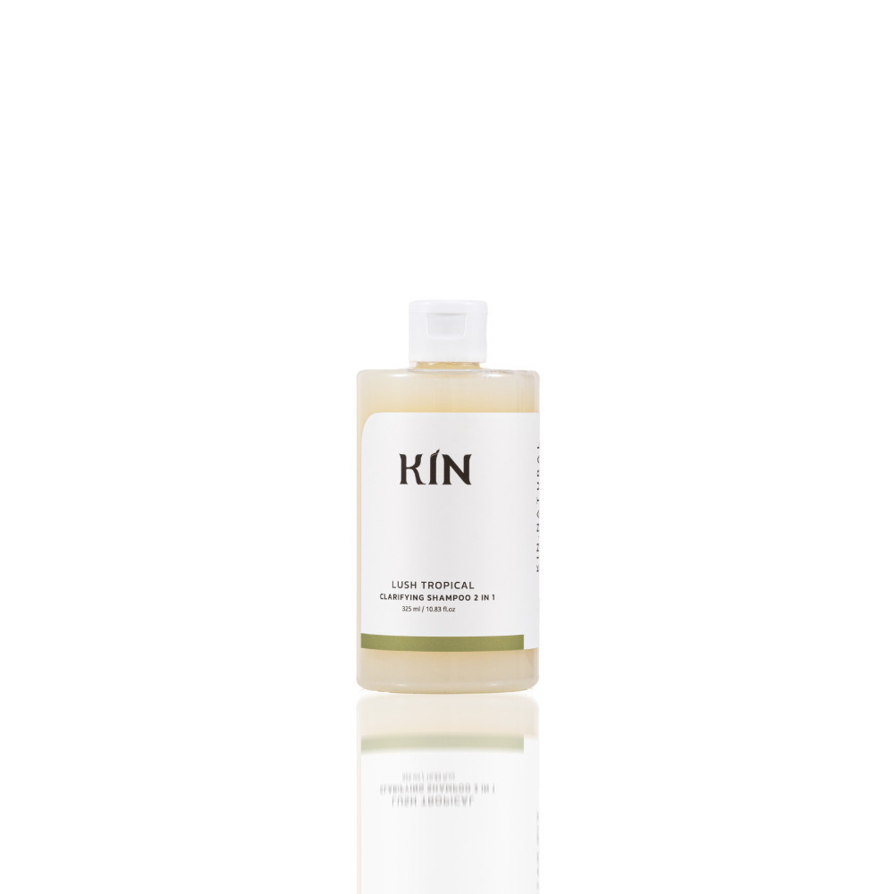 KIN Lush Tropical Clarifying Shampoo 2in1 คิน รัช ทรอปิคอล เคลียลิฟายอ ...