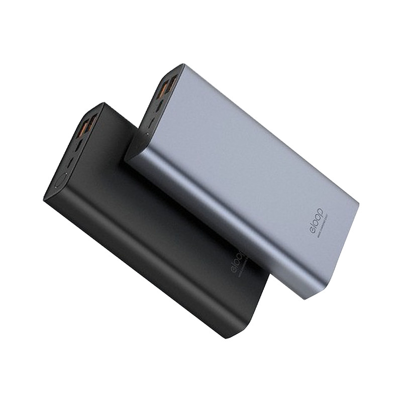 Eloop E37 แบตสำรอง 22000mAh หุ้มอลูมิเนียมและพลาสติกแข็ง | Shopee Thailand