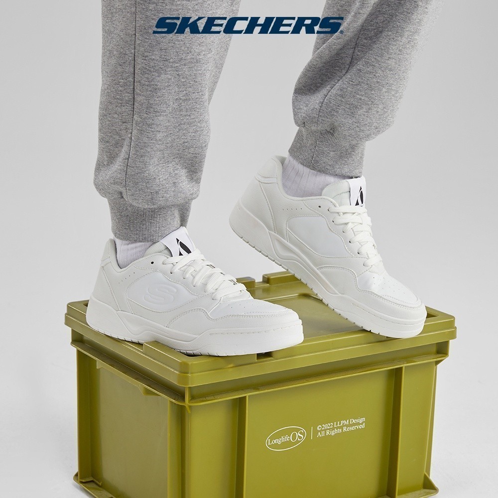 Skechers สเก็ตเชอร์ส รองเท้า ผู้ชาย Street Koopa Shoes - 183240-WHT ...