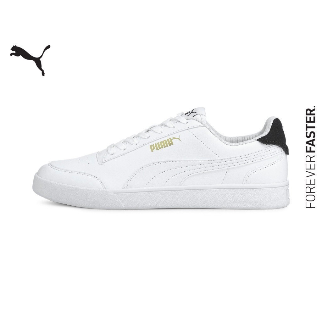 PUMA BASICS - รองเท้าออกกำลัง PUMA Shuffle สีขาว - 30966801 | Shopee ...