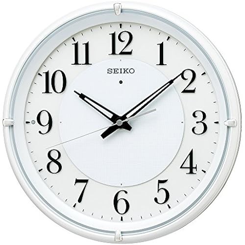 SEIKO clock wall automatic lighting radio analog night fine light NEO ...