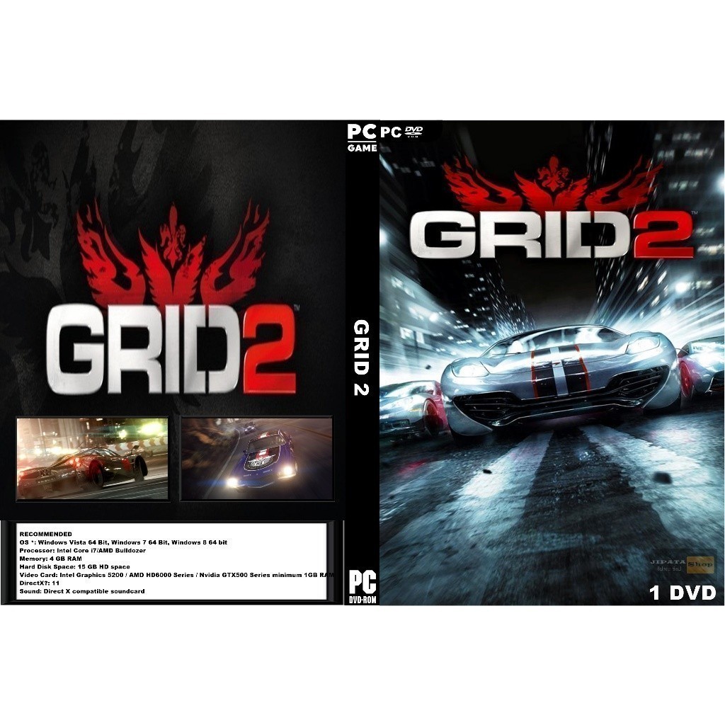 แผ่น Game PC GRID 2 (1DVD) | Shopee Thailand