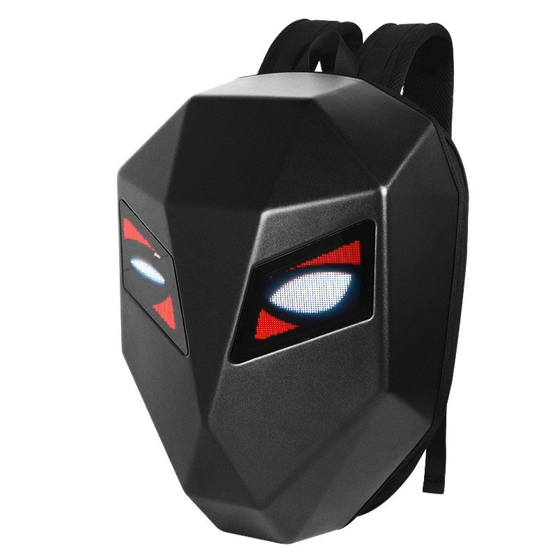 2024 New Design Hard Shell Motorcycle bicycle Led Backpack rider ...