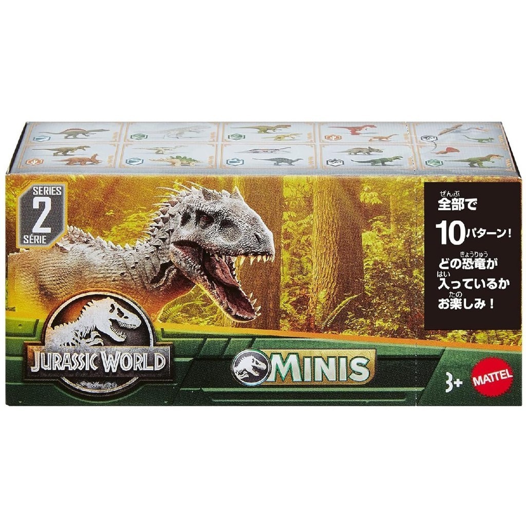 Mattel JURASSIC WORLD Mini Figure Box Assortment 2023 รุ่นที่ 2 [Blind ...