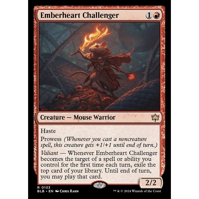 [Bloomburrow] - [BLB] - (R) - [Emberheart Challenger] - [2024] | Shopee Thailand