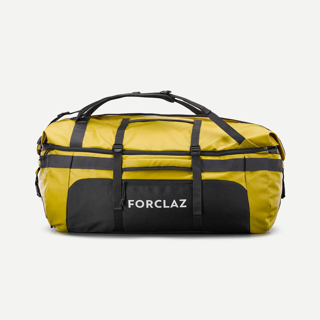 FORCLAZ - กระเป๋าเดินป่า รุ่น DUFFEL 500 EXTEND ขนาด 80 ลิตรถึง 120 ...
