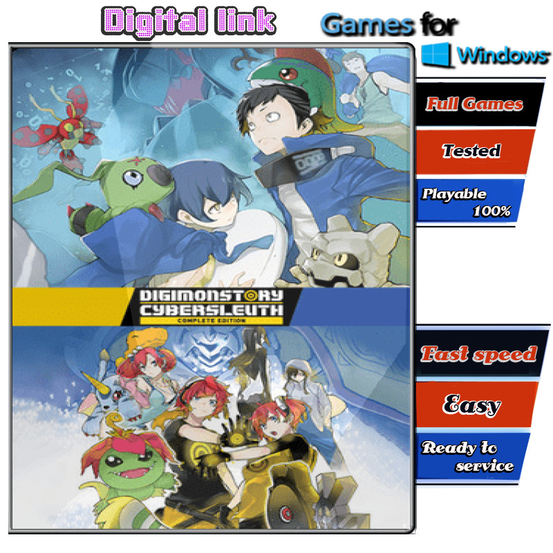 Digimon Story Cyber Sleuth Complete Edition เกม PC Game คอมพิวเตอร์ USB ...