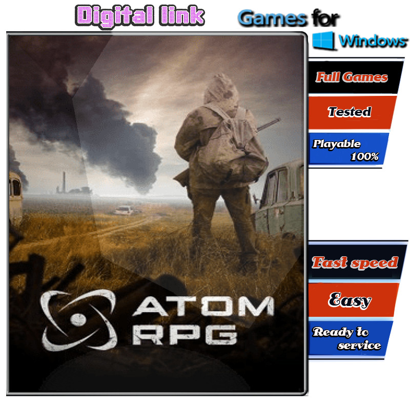 ATOM RPG Post-apocalyptic indie game เกม PC Game คอมพิวเตอร์ USB เสียบ ...