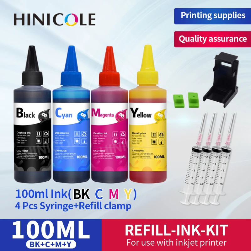 HINICOLE Refill Ink Kit Kits For HP 67 682 61 63 For Brother ALL ...