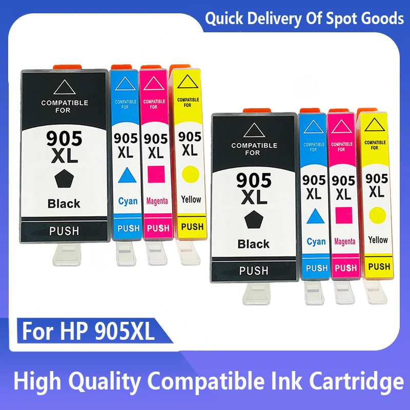 905XL For HP 905XL 905 XL Ink Cartridge Compatible For HP905 Officejet ...