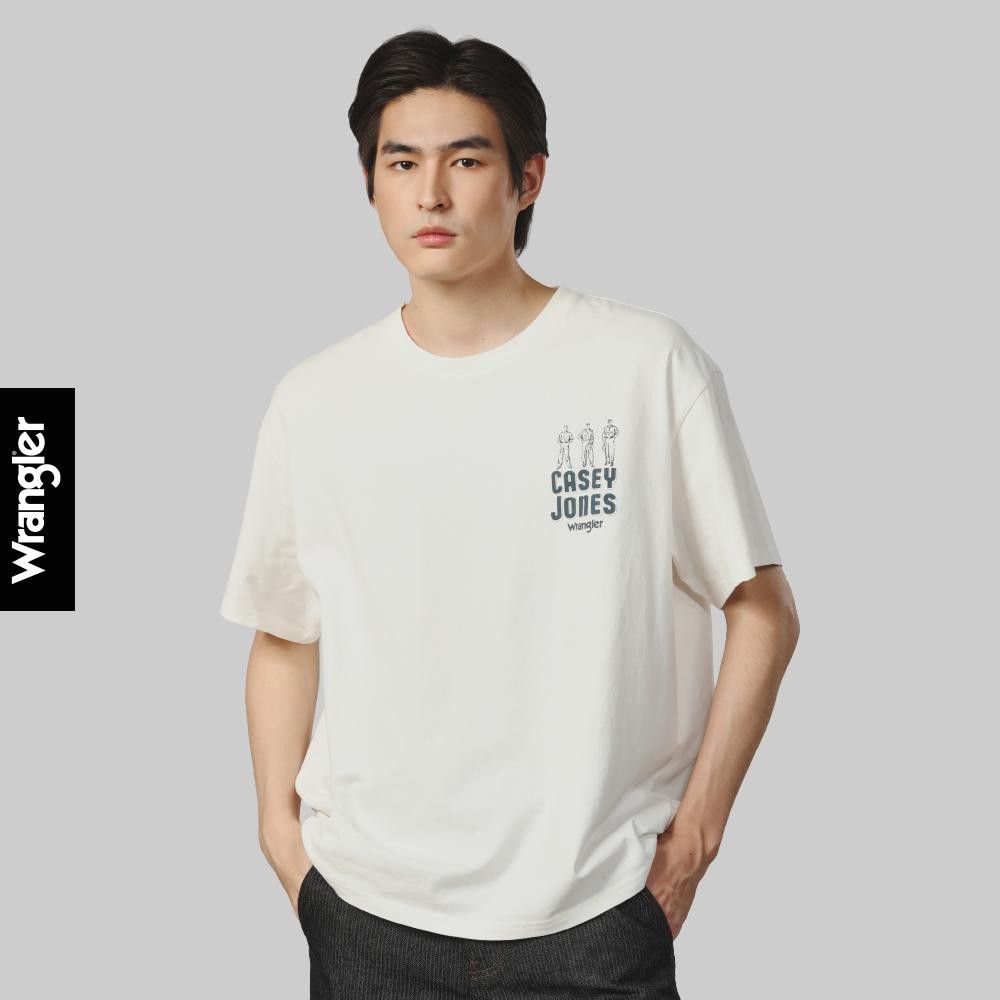 WRANGLER เสื้อยืดแขนสั้นผู้ชาย คอลเลคชั่น Casey Jones ทรง Oversize รุ่น ...