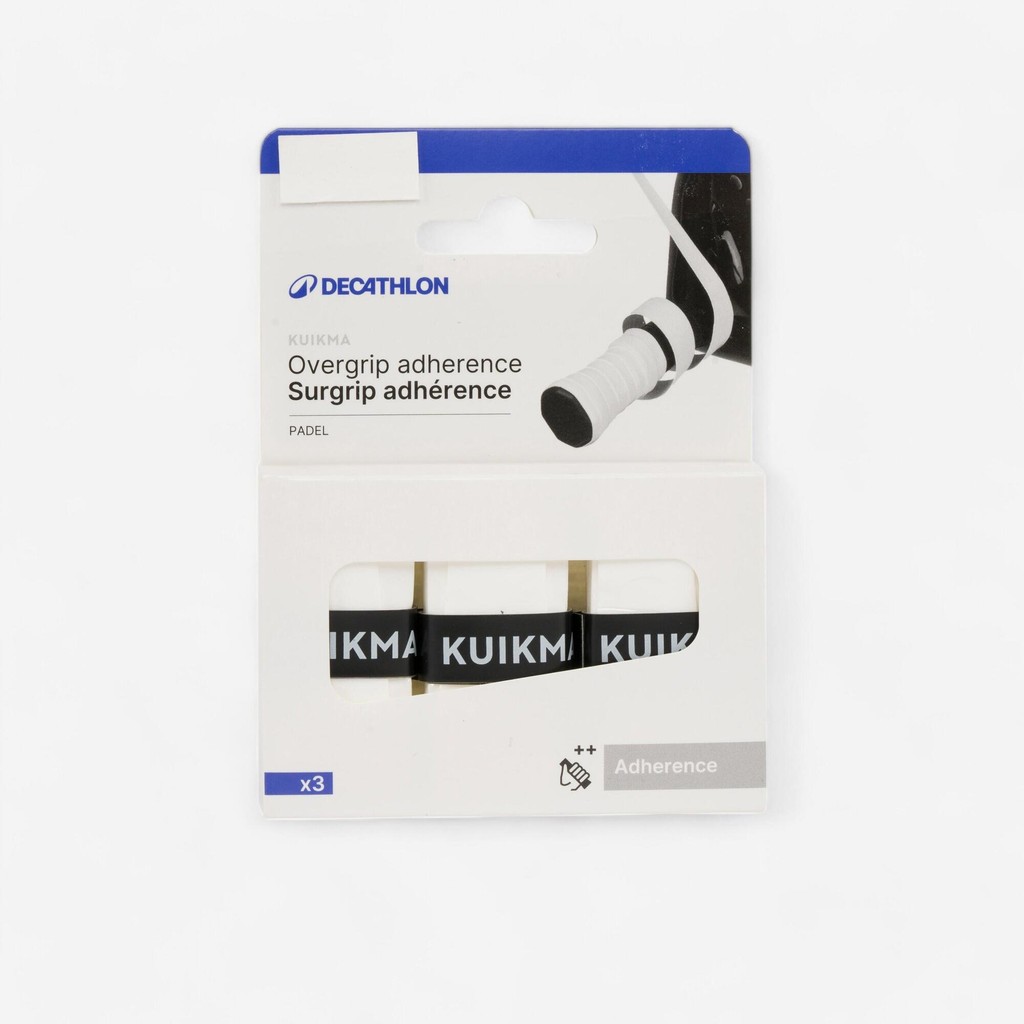 โอเวอร์กริปพาเดลรุ่น Tacky (สีขาว) - ขาวหิมะ | Padel Overgrip Tacky ...