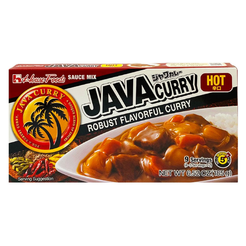 เฮ้าส์ จาวาเคอร์รี ฮอต เครื่องแกงกะหรี่เผ็ดมาก 185 กรัม (HOUSE Java Curry Hot 185 g) | Shopee ...