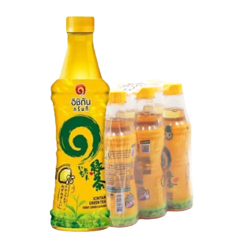 อิชิตัน ชาเขียว น้ำผึ้งมะนาว 280 มล. x 6 ICHITAN Green Tea Honey Lemon 280 ml x 6 | Shopee Thailand