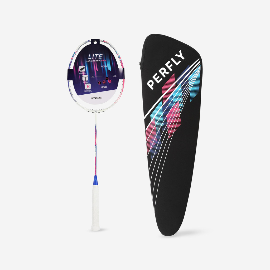 ไม้แบดมินตันสำหรับผู้ใหญ่รุ่น LITE 990 (สีบานเย็น) | BADMINTON ADULT ...