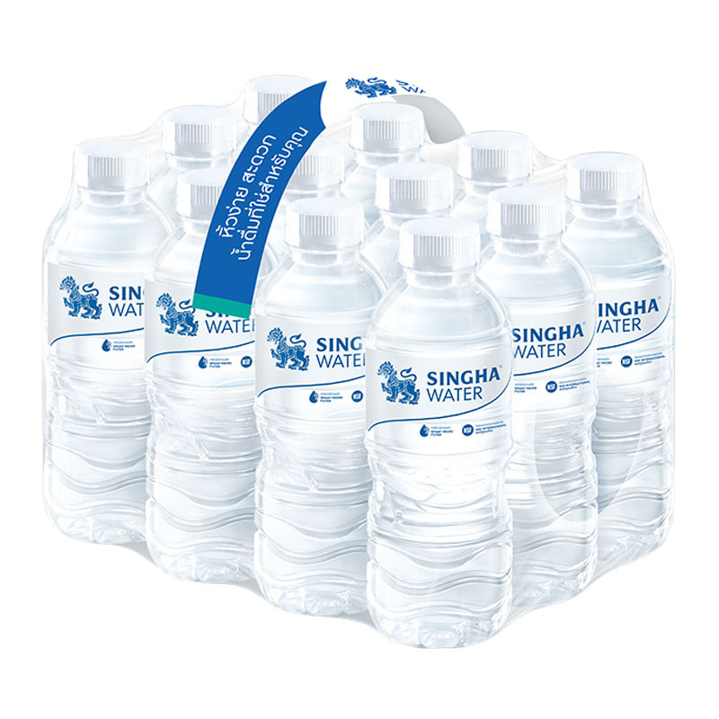 สิงห์ น้ำดื่ม 330 มล. x 12 SINGHA Drinking Water 330 ml x 12 | Shopee ...