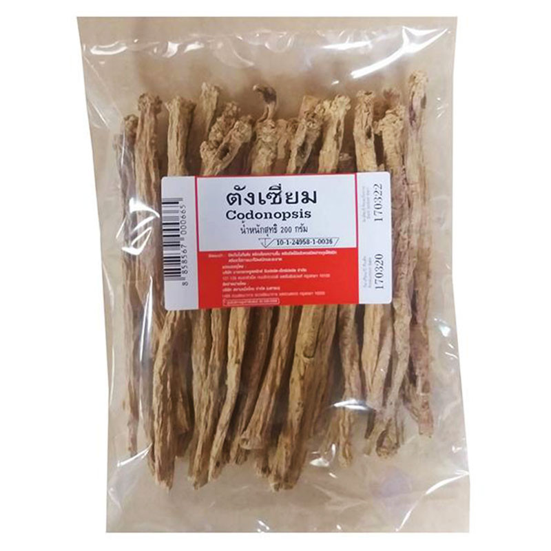 ตังเซียม 200 กรัม Codonopsis Root 200 g | Shopee Thailand