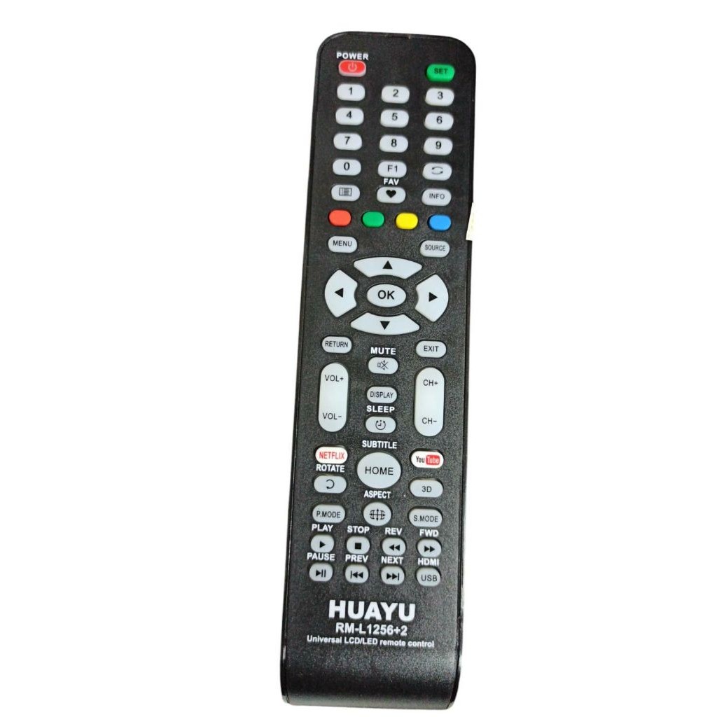 Remote TV Universal ใช้งานกับทีวีได้หลายยี่ห้อติดตั่งง่ายมีคู่มือติด ...