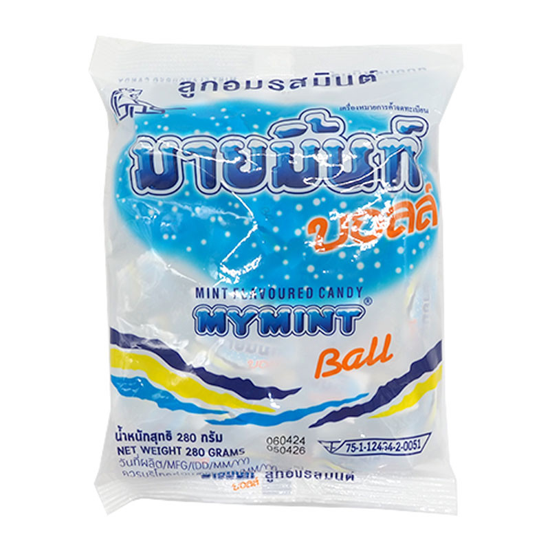 มายมิ้นท์ บอล ลูกอม รสมินต์ 100 เม็ด MYMINT Ball Candy Mint 100 pcs | Shopee Thailand