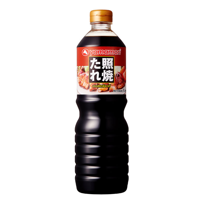 ยามาโมริ ซอสเทอริยากิ 1 ลิตร (YAMAMORI Teriyaki Sauce (R ) 1L.X1 Bottle ...
