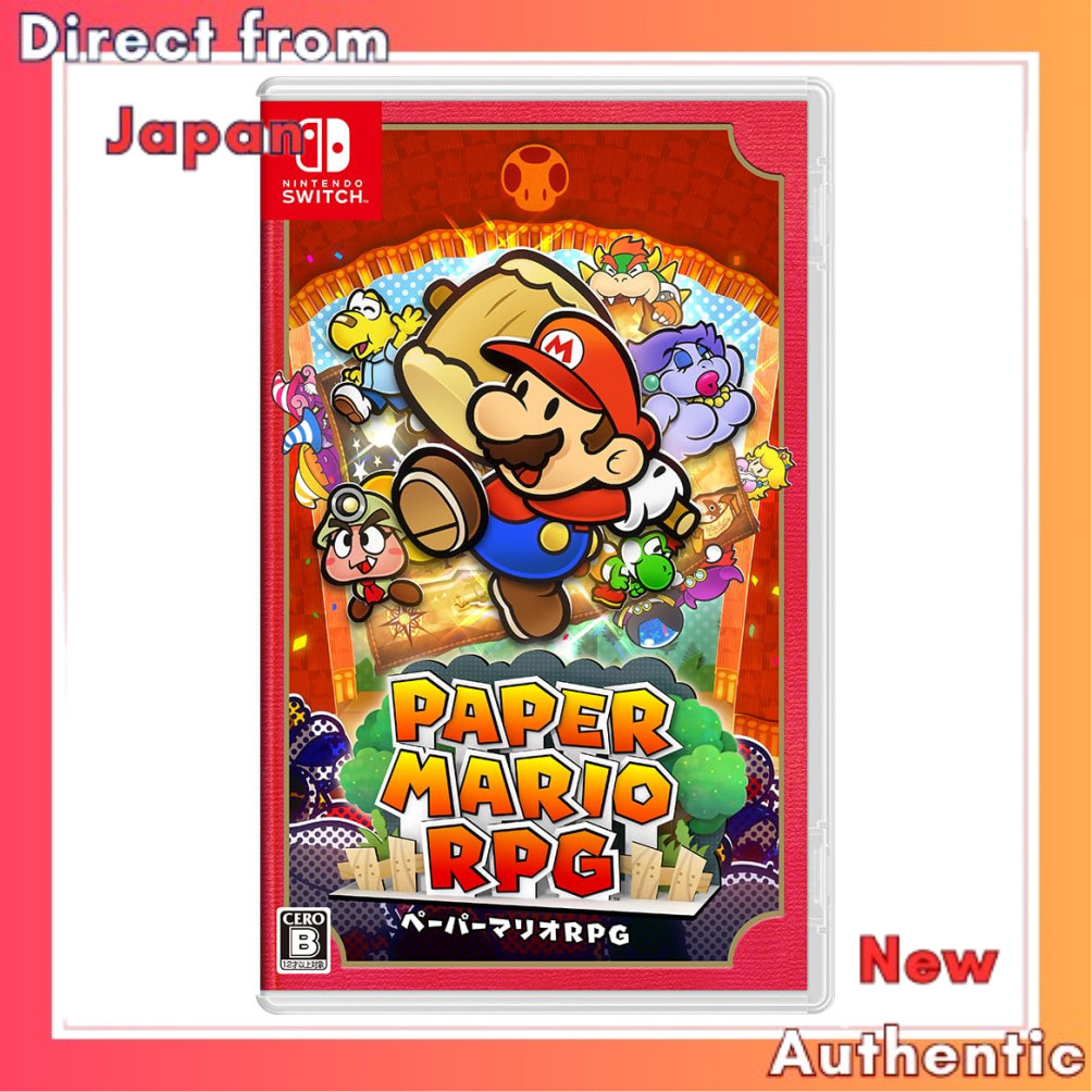 Nintendo Paper Mario RPG - สลับซอฟต์แวร์เฉพาะผลิตภัณฑ์ของแท้ใหม่ล่าสุด ...