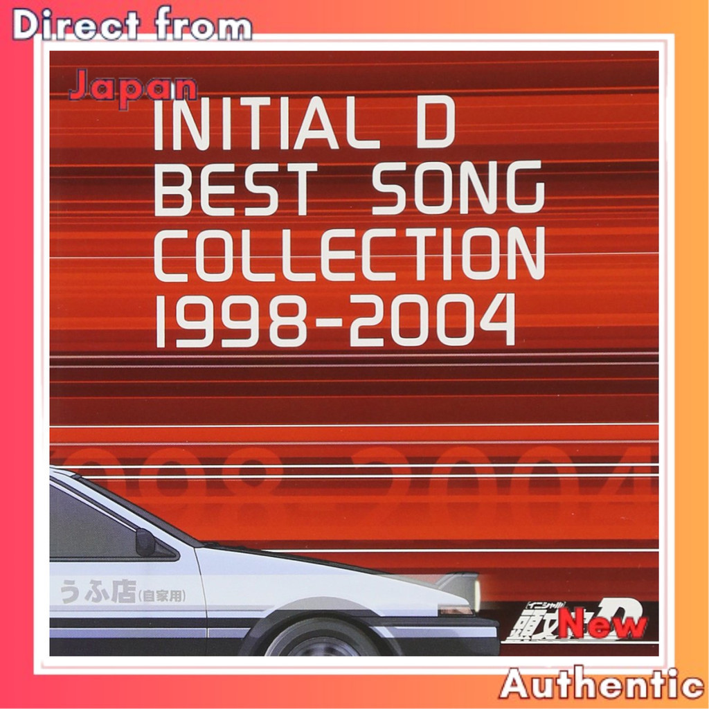 Avex Initial D BEST SONG COLLECTION 1998-2004 ซาวด์แทร็กทีวี ซาวด์แทร็ก ...