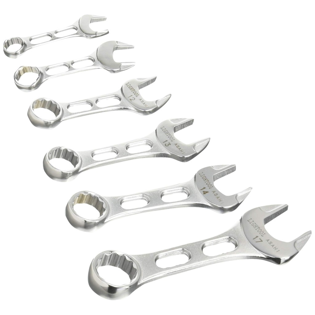 Asahi ASH Asahi Metal Industry Light Tool ประแจรวม Petit Con ชุด 6 ...
