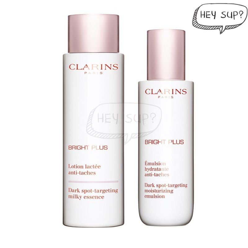 CLARINS Bright Plus Milky Essence 200ml + Bright Plus Dark Spot ...