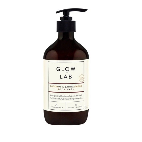 Glow Lab Coconut & Sandalwood Body Wash 400ml | Shopee Thailand