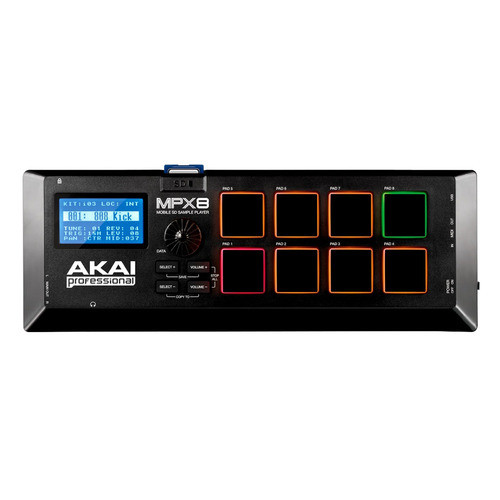 Akai Professional Akai Professional Sampler 8 Pad Sd Card Slot Mpx8 ...