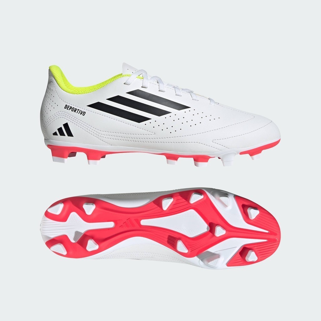 adidas ฟุตบอล DEPORTIVO III FxG ผู้ชาย สีขาว JH8813 | Shopee Thailand