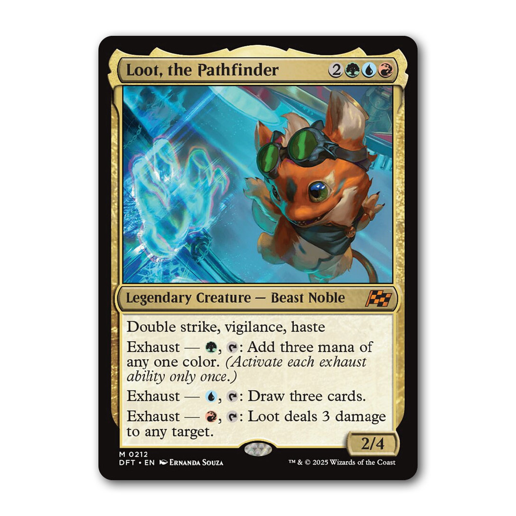 [MTG] Loot, the Pathfinder [DFT] [Multi] [Mythic] [Normal] [ENG] [2025] (Magic: The Gathering ...
