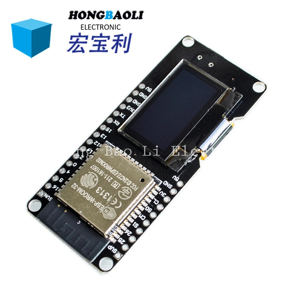 โมดูล OLED ESP32 ขนาด 0.96 นิ้ว สำหรับ WiFi และ Bluetooth ESP-WROOM-32 ...