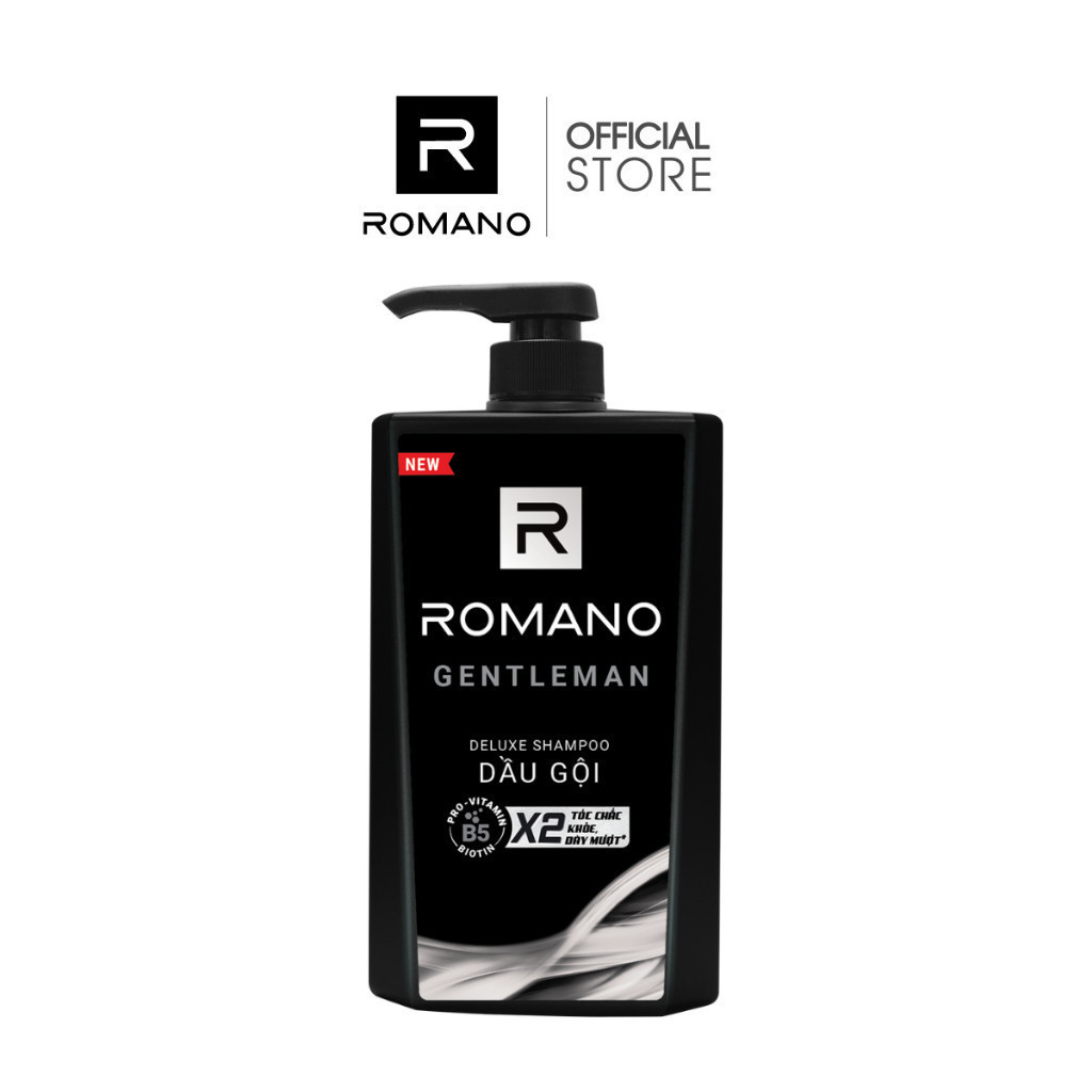ROMANO SHAMPOO GENTLEMAN 650G โรมาโน่ แชมพู เจิลเทิลแมน 650 กรัม ...