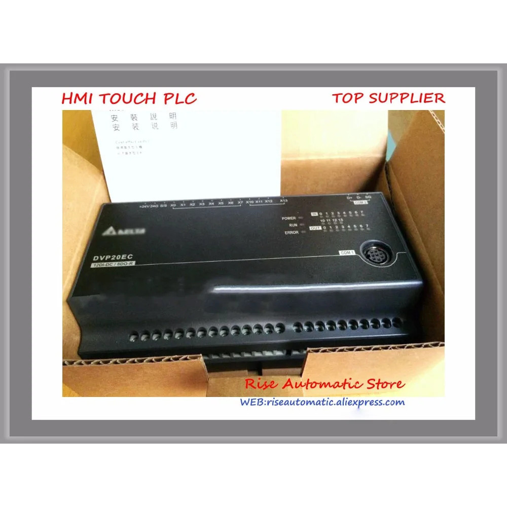 ทรานซิสเตอร์เอาท์พุตใหม่ของแท้ DVP20EC00T3 PLC EC3 Series 100-240VAC 12DI 8DO | Shopee Thailand