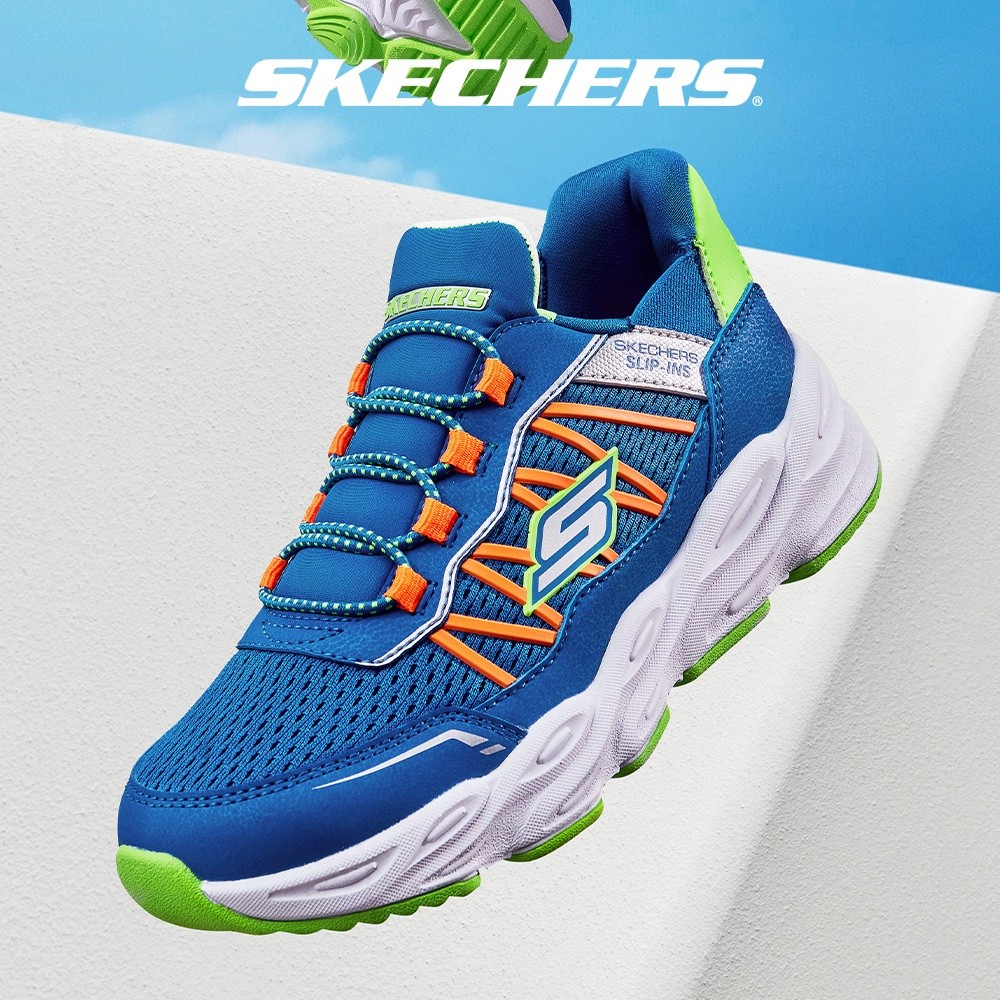 Skechers สเก็ตเชอร์ส รองเท้า เด็กผู้ชาย Slip-Ins Turbo Tread Shoes ...