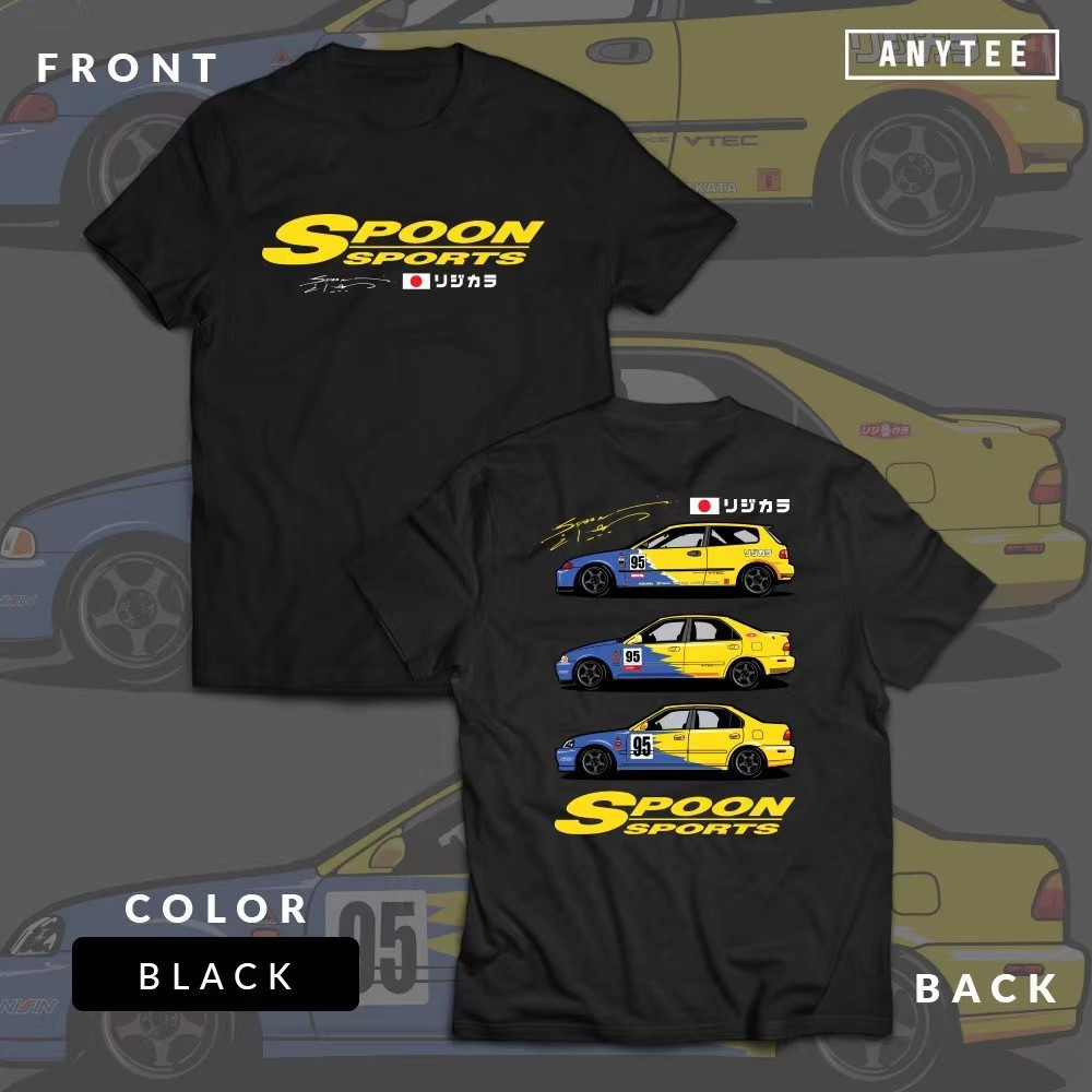 Honda Civic Spoon Sports EG EK ESI JDM Japan Car Automotive T Shirt ...