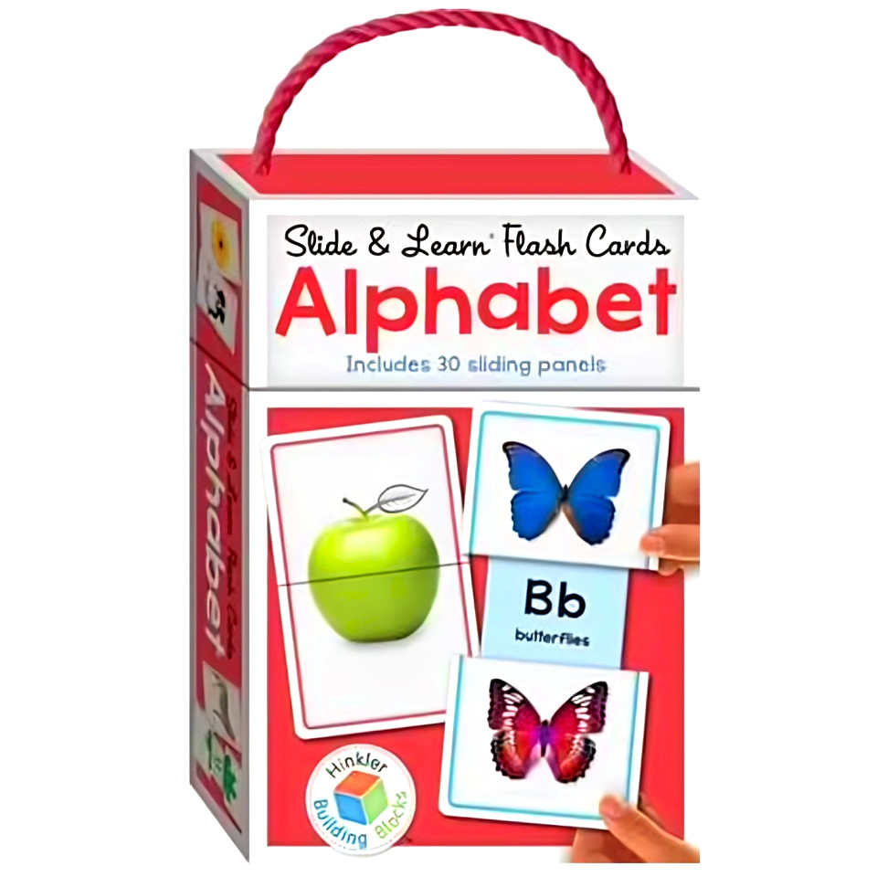BBW หนังสือ BUILDING BLOCKS SLIDE & LEARN FLASHCARDS ALPHABET | Shopee ...