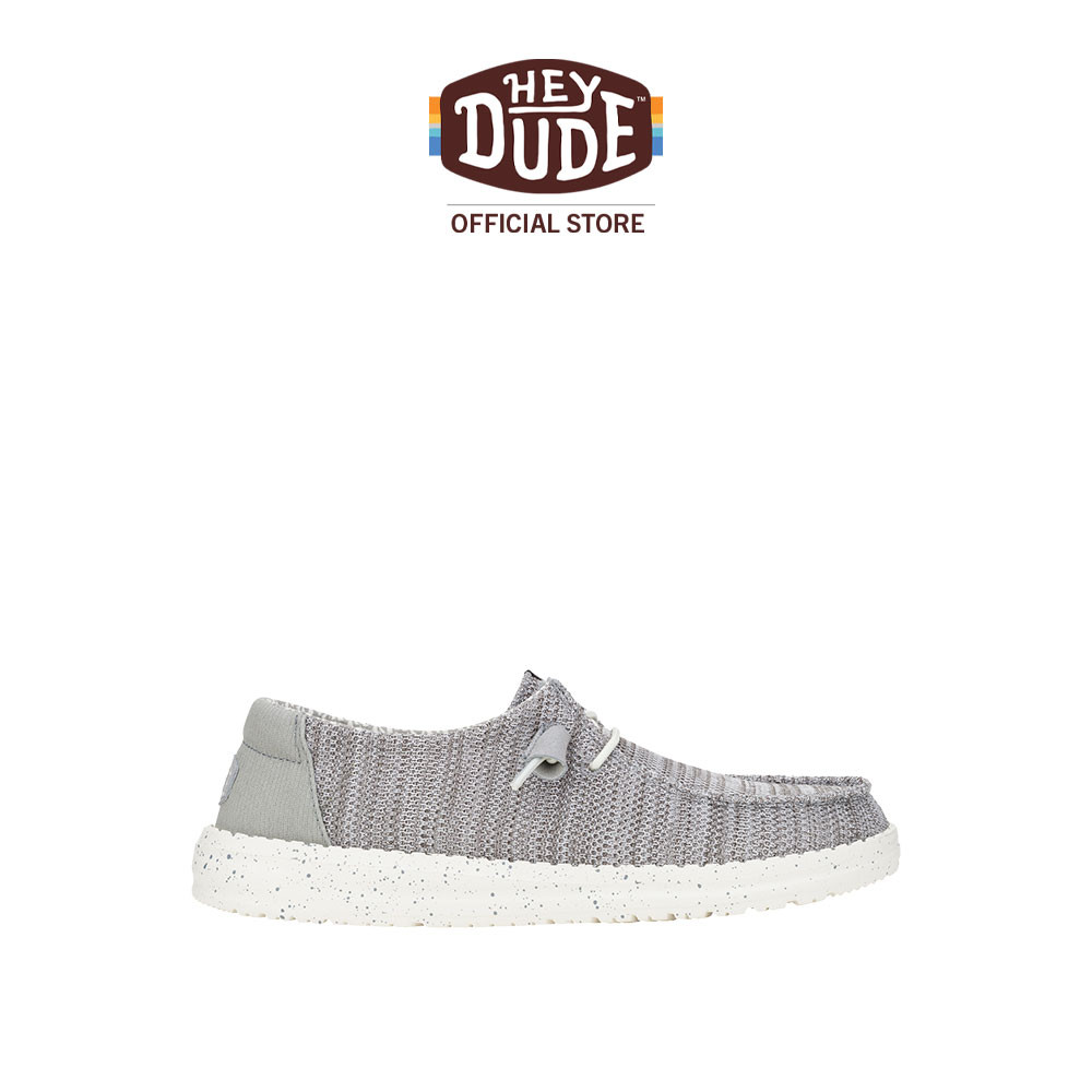 HEYDUDE รองเท้าลำลองผู้หญิง WENDY STRETCH SOX รุ่น 41878-007 - LIGHT ...