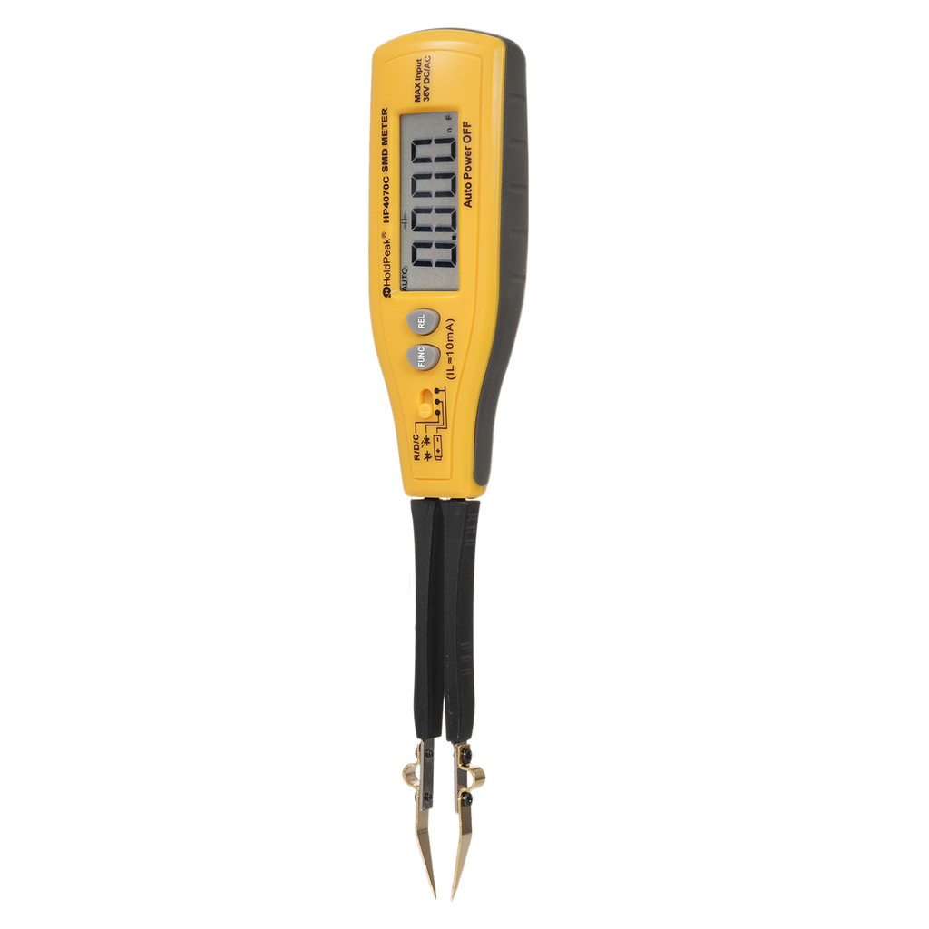 Holdpeak HP-4070C มือถือสมาร์ทเครื่องทดสอบ SMD แหนบตัวต้านทานตัวเก็บ ...