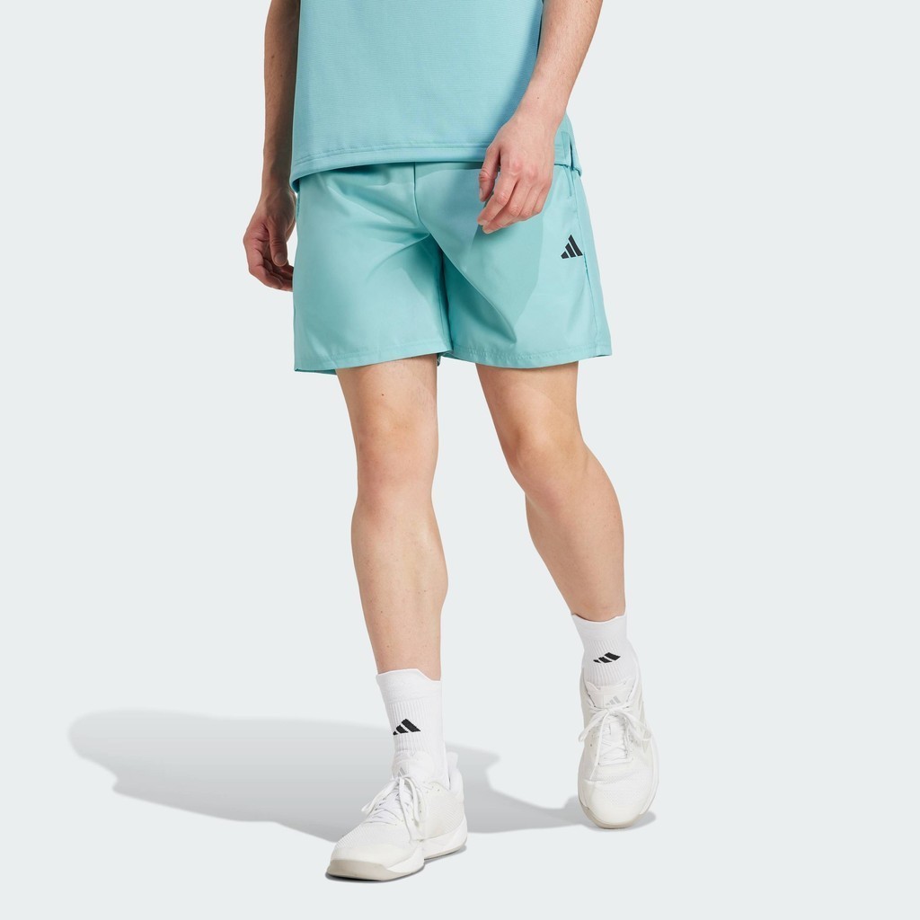 adidas Training Train Essentials Woven Training Shorts Men Turquoise ...