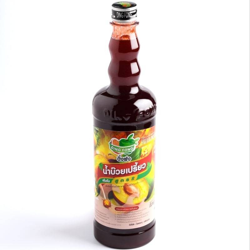น้ำผลไม้เข้มข้นรสบ๊วยเปรี้ยว สูตร 2 ตราติ่งฟง 760 มล./ขวด Sour Plum ...