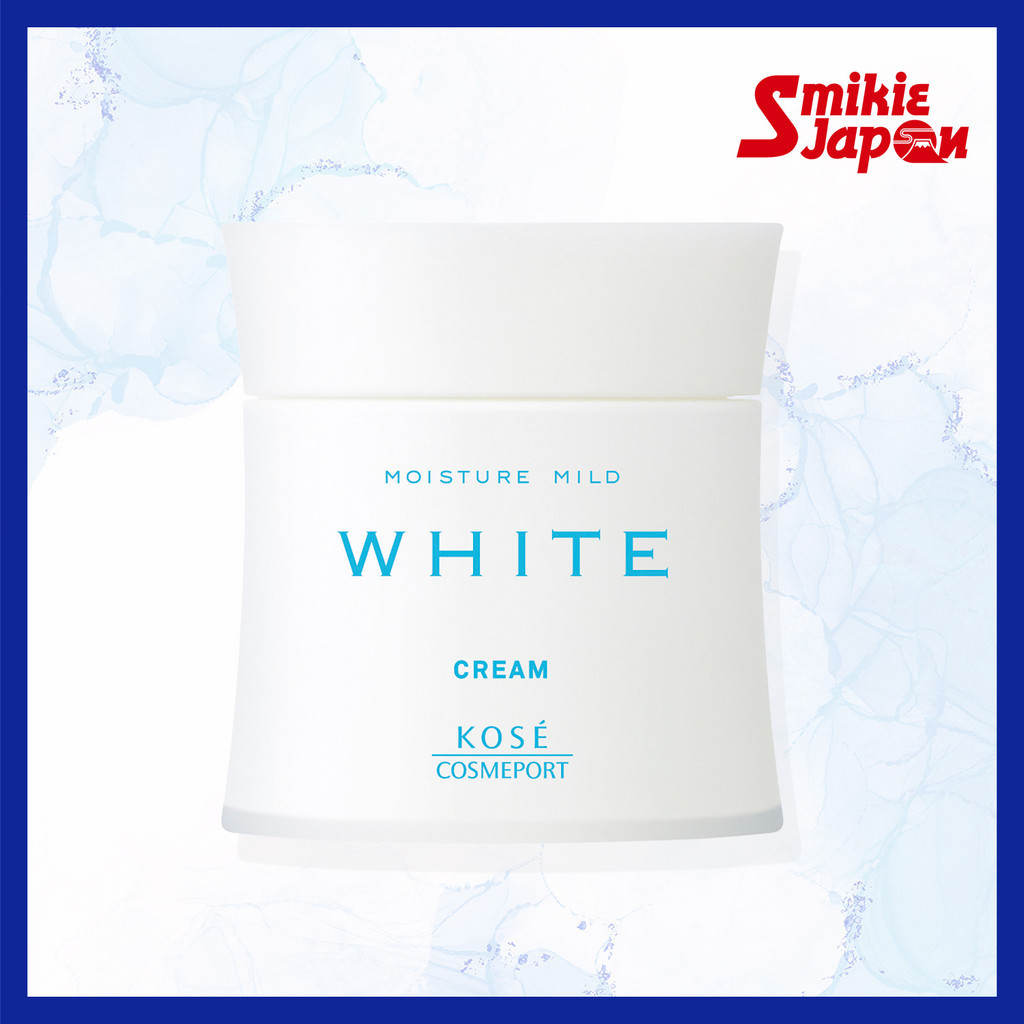 KOSE Moisture Mild White Cream 55g แท้จากญี่ปุ่น | Shopee Thailand