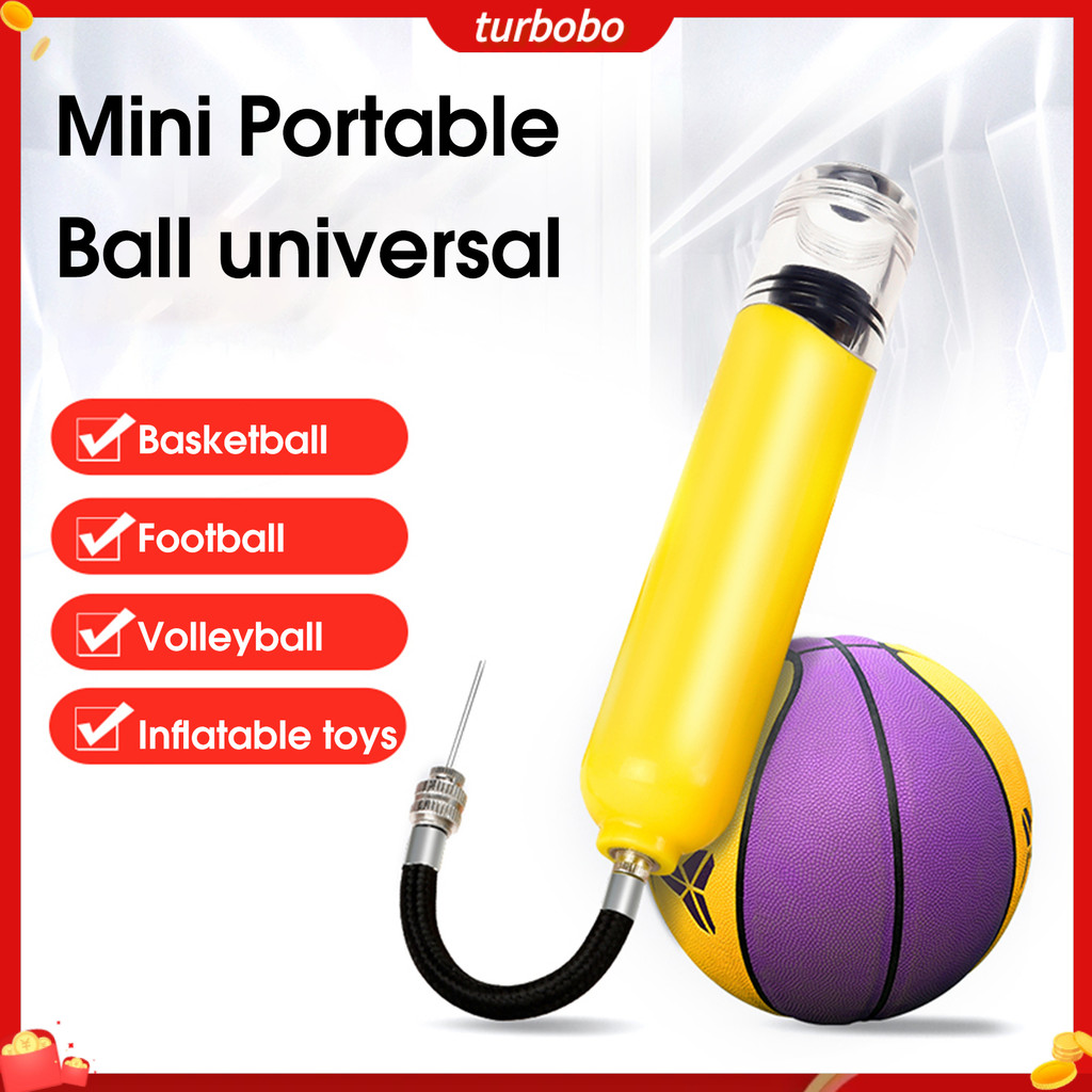 [turbobo] เครื่องปั๊มลมลูกบาสเก็ตบอล แบบพกพา ใช้งานง่าย ใช้ได้นาน ...