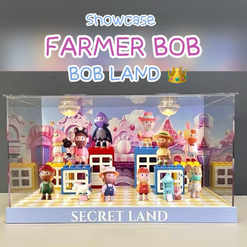 ตู้โชว์ FARMER BOB V8 | Bob Land Series กล่องอคิลิคใส่โมเดล พร้อม ...