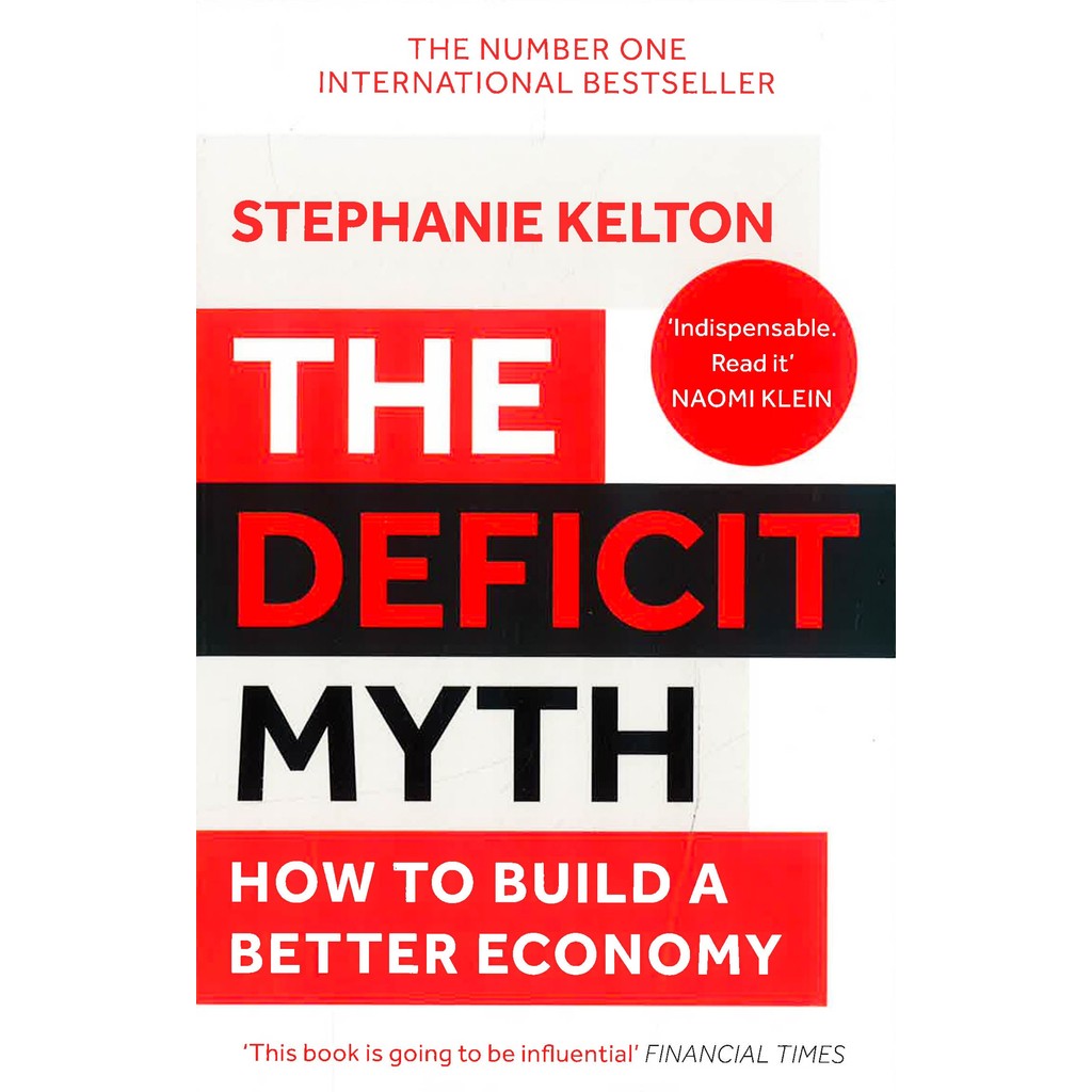 BBW หนังสือ THE DEFICIT MYTH by STEPHANIE KELTON | Shopee Thailand